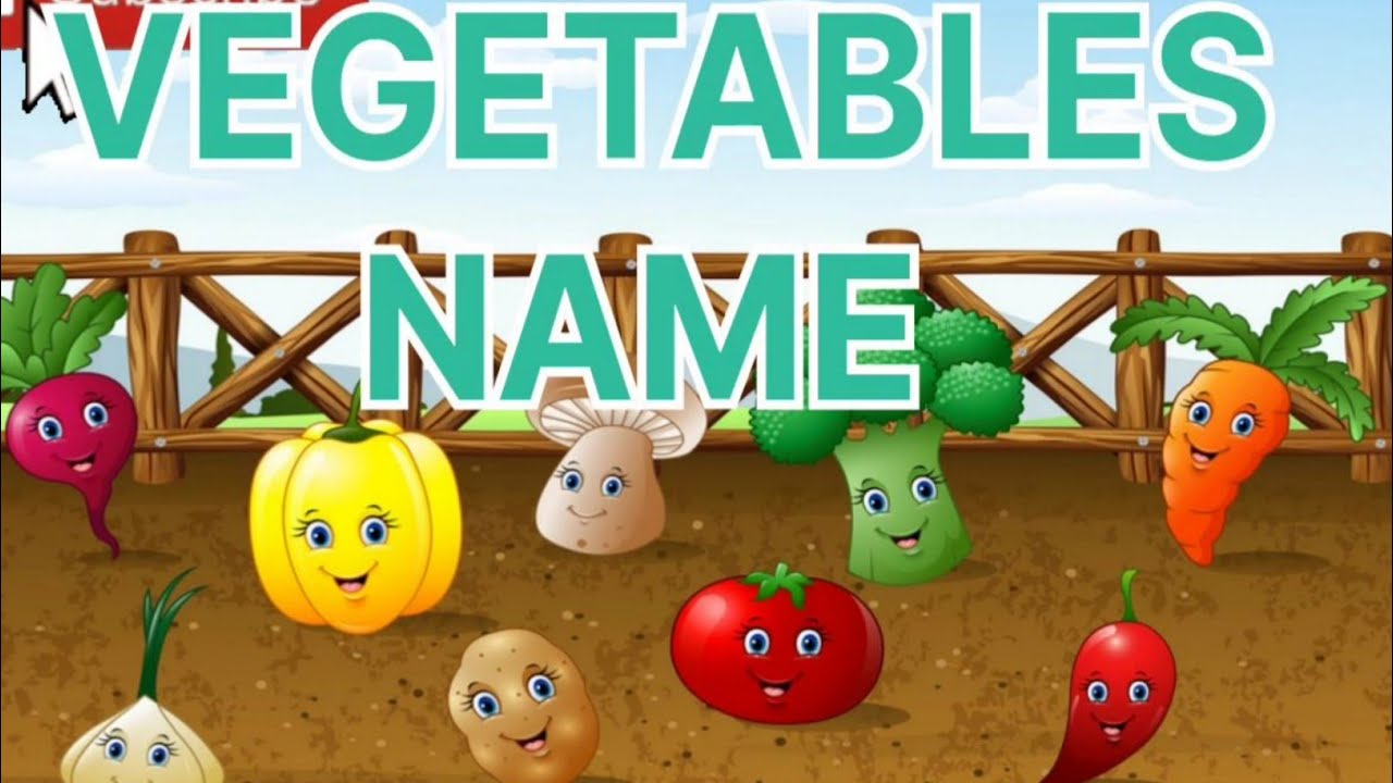Vegetables name | Learn vegetables name | Toddler learning video | Kids ...