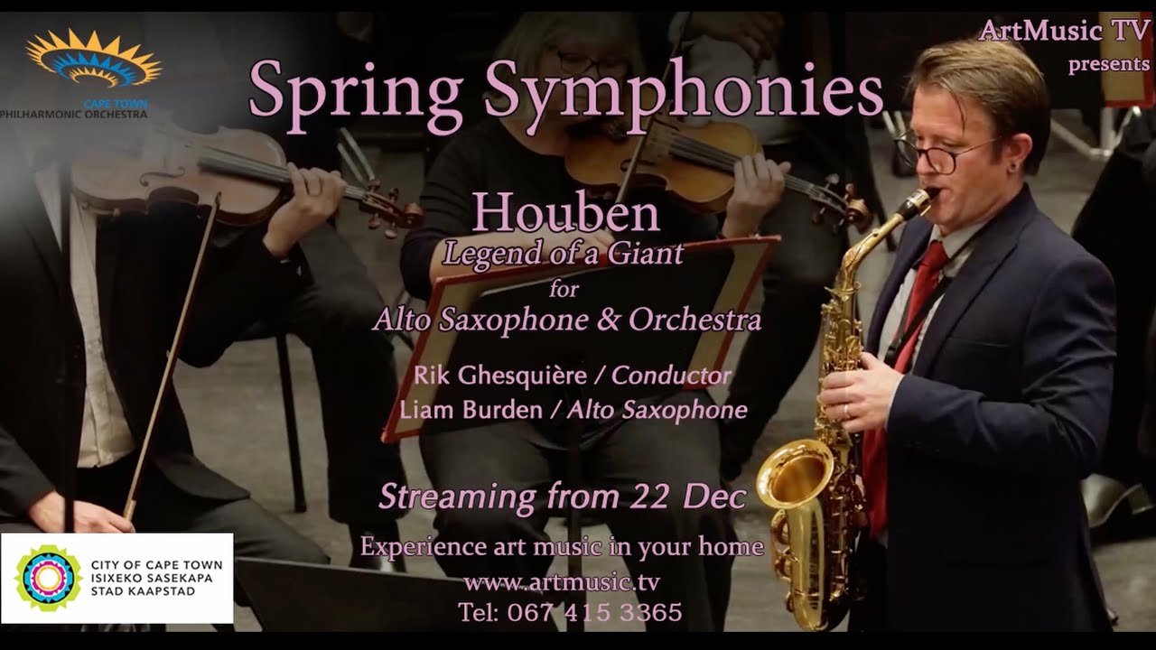 Saxophone Concerto Legend of a Giant from the Flemish composer Kevin ...