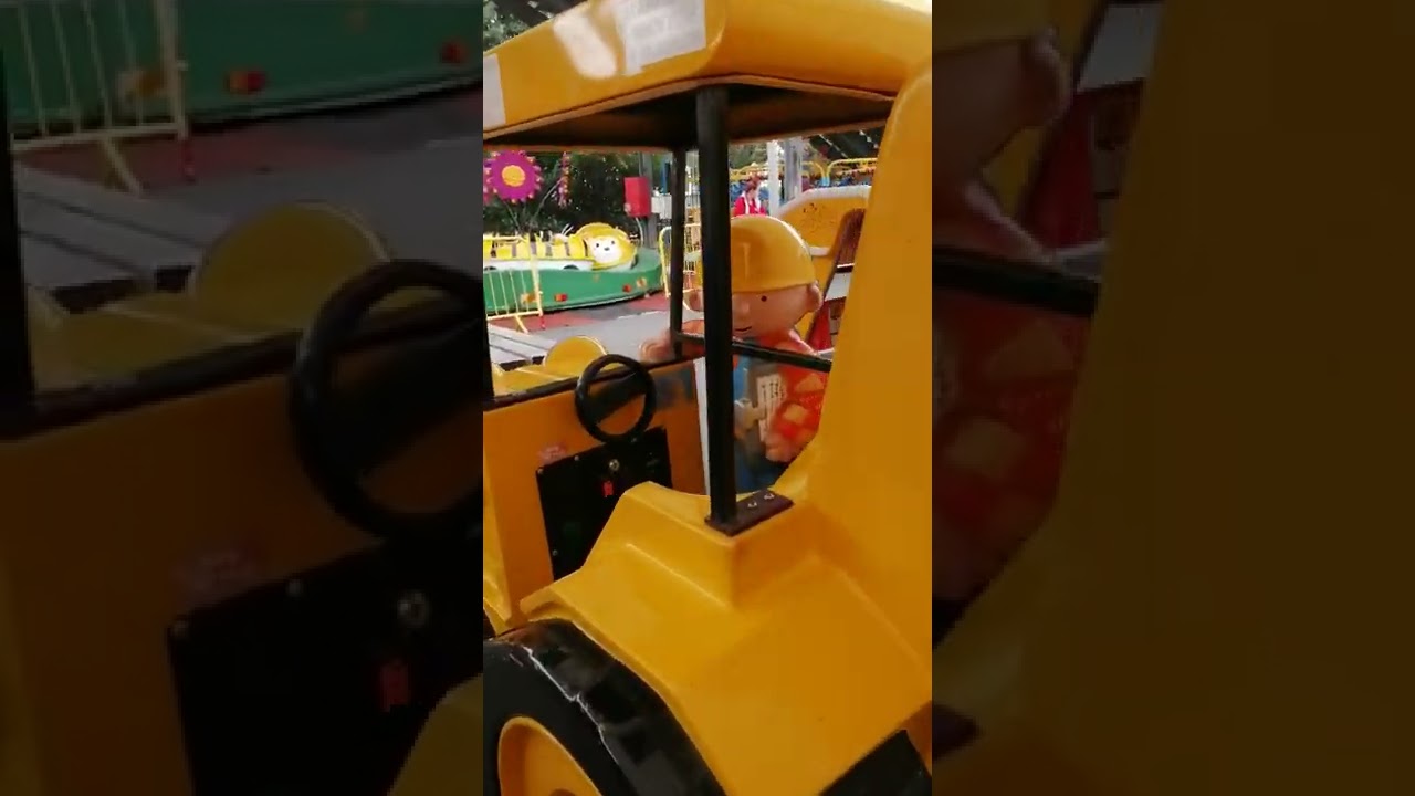 2000s Coin Operated Digger Kiddie Ride - Bob The Builder Scoop - YouTube