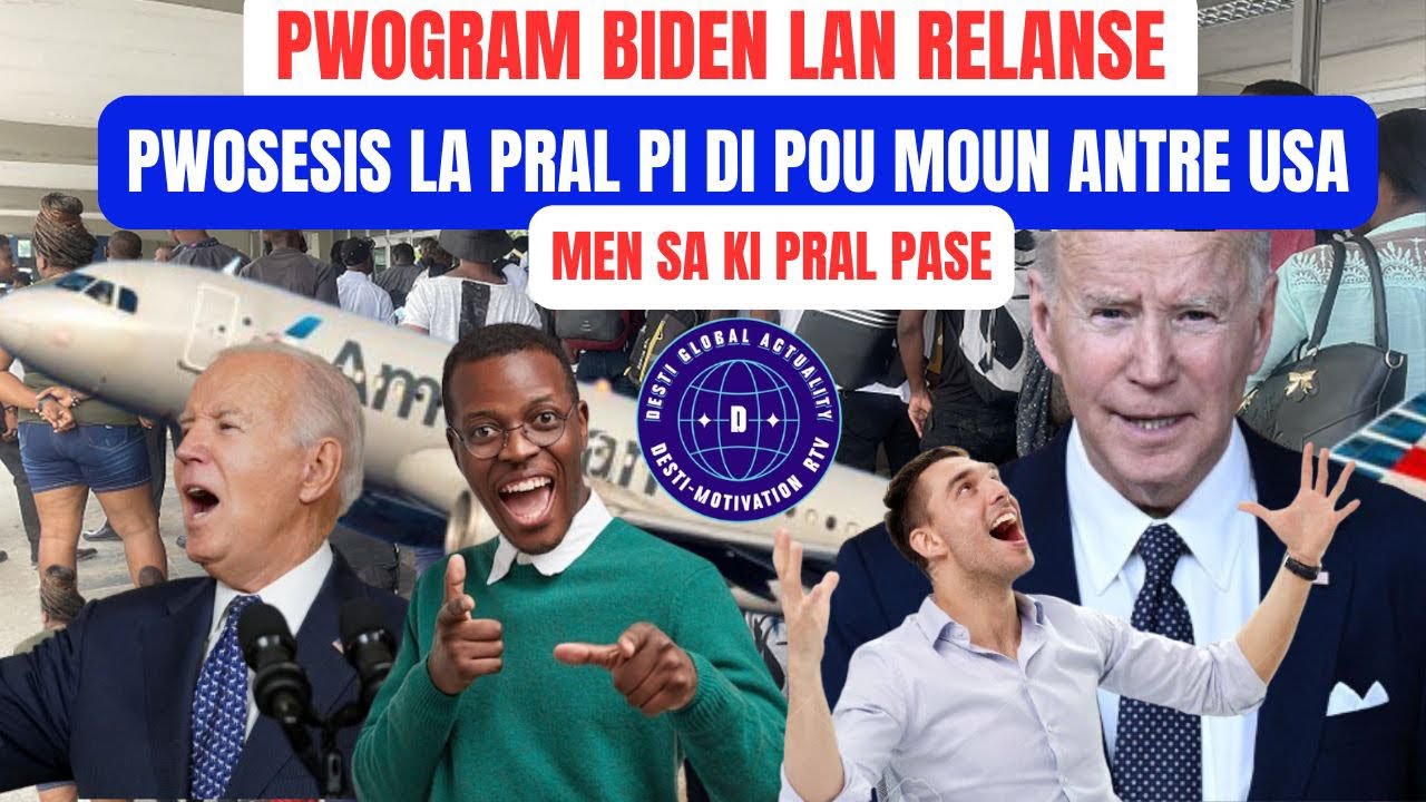 #program #biden lan relanse, Li pral pi strick kounya. Men tout sa ki ...