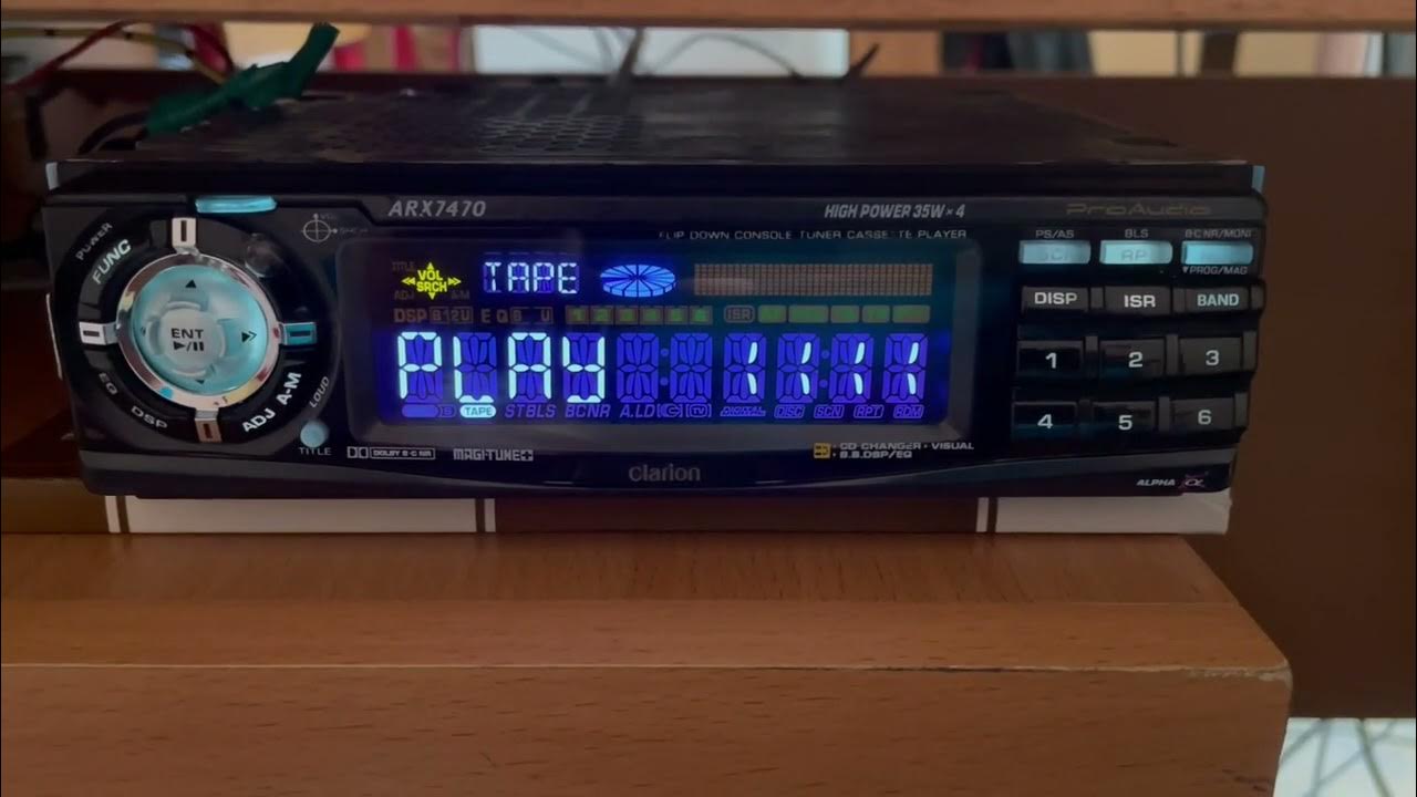 Clarion ARX 7470 - YouTube