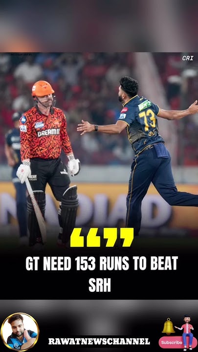 153 Runs SRH Batting Is Power Hitter | GT VS SRH | #GT#orangearmy #srh #srhvsgt#ipl2025 #shorts ...