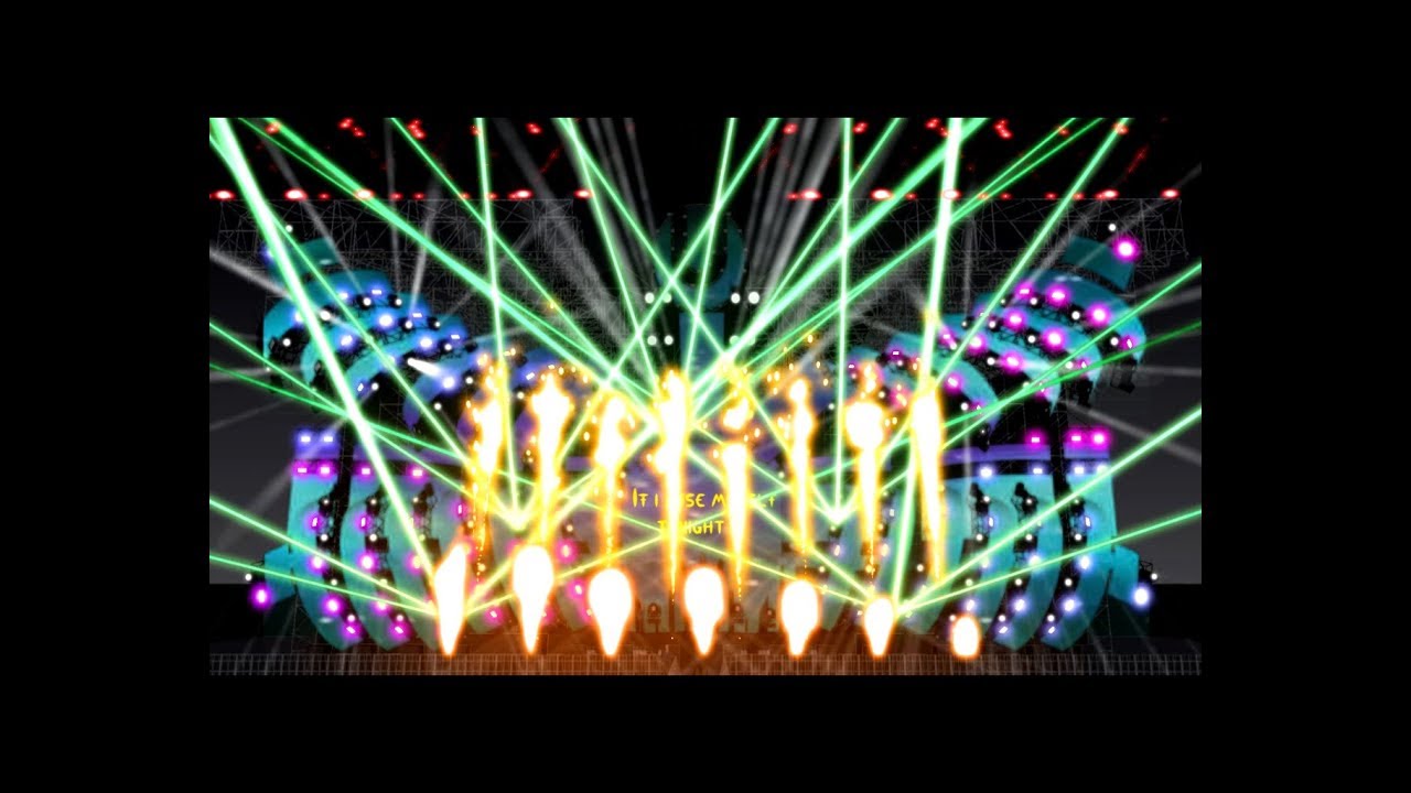 Amazing Stage Animation + Lots of Pyro (Read the Description) - YouTube