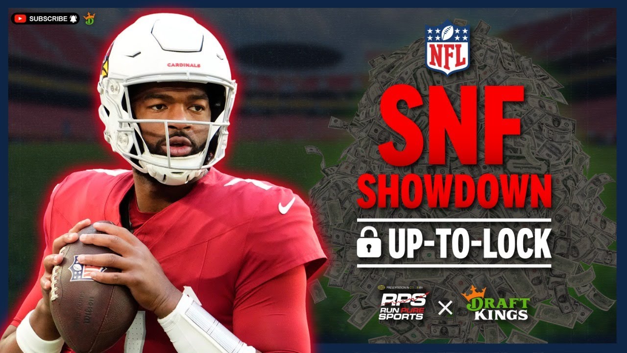 NFL SNF Showdown Picks | BEARS @ 49ERS | 12/28 - NFL Up to Lock - YouTube