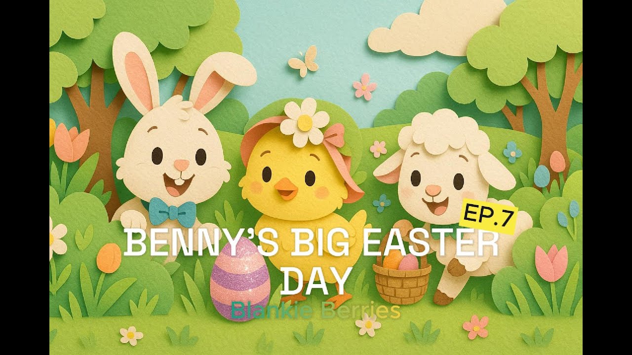 Benny's Big Easter Day🐣Blankie Berries | Bedtime story for all ages ...