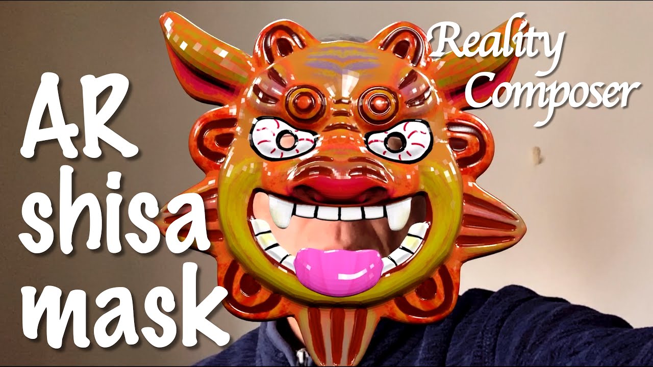 AR shisa mask - YouTube