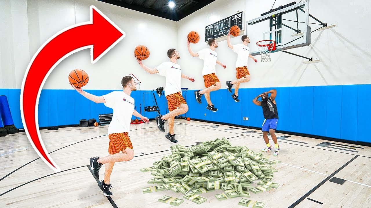 Dunk On Me, Win Cash Prize Basketball Dunk Challenge! - YouTube
