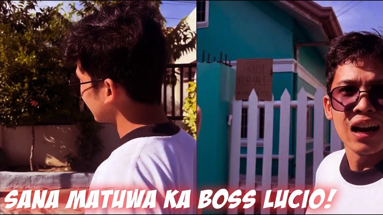 BAGONG BAHAY NI BOSS LUCIO! - YouTube