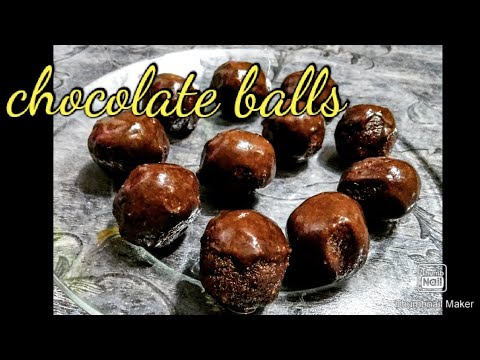 #chocolate ball #homemade chocolate balls Chocolate balls |Chocolate ...