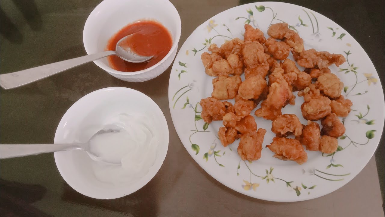 Chicken Pop corn recipe - YouTube