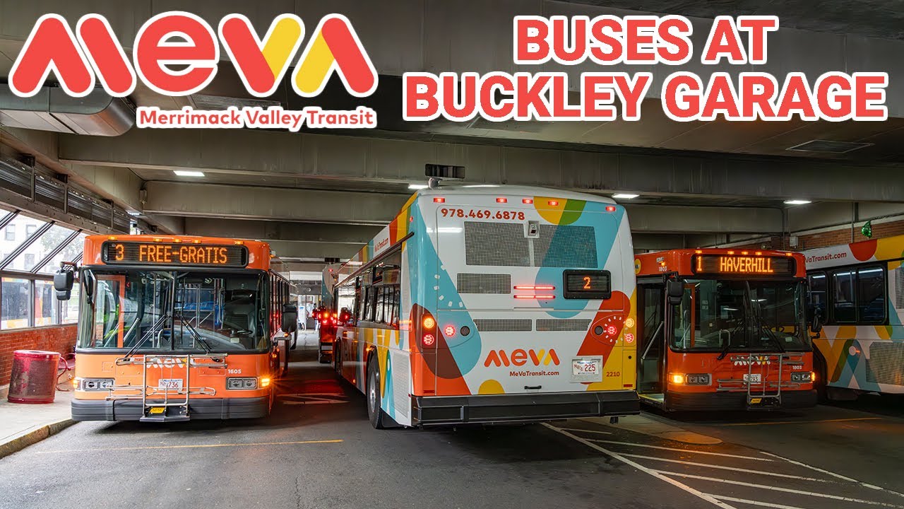 MeVa Buses at Buckley Garage - YouTube