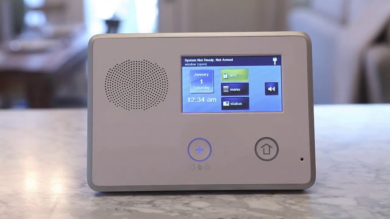 2GIG GC2 Security Panel: How to Bypass Zones - YouTube