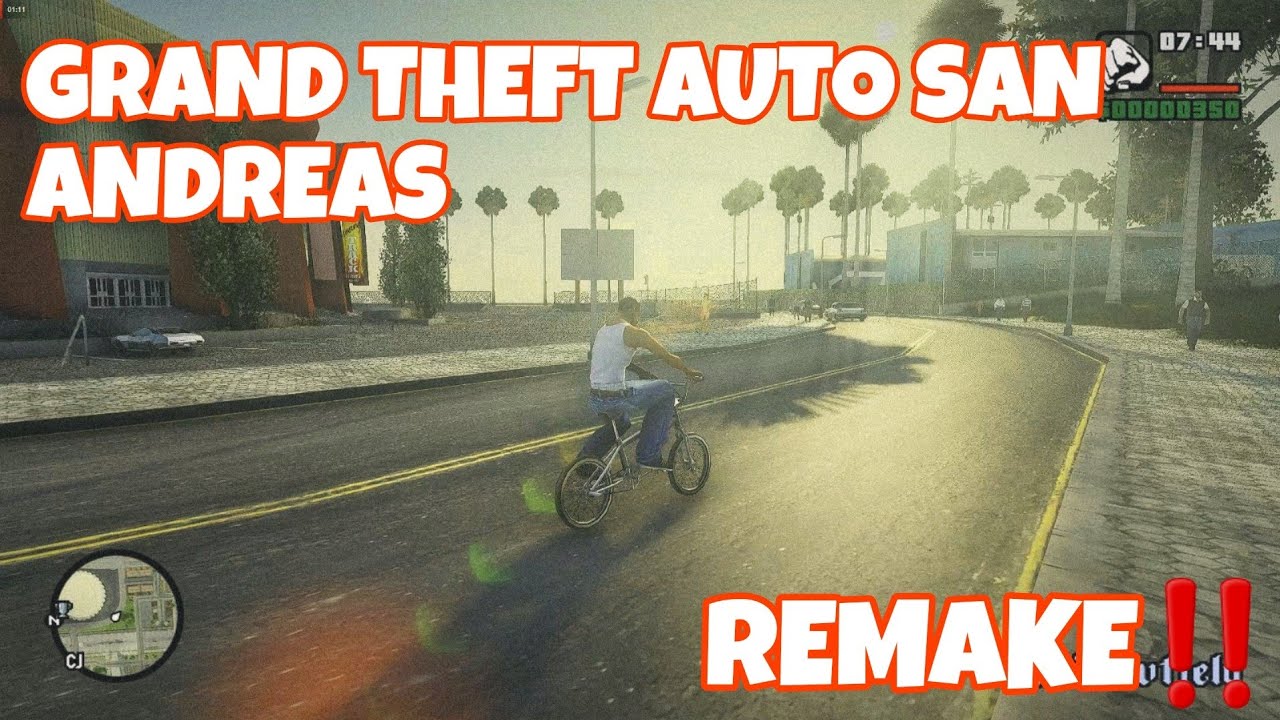 GRAND THEFT AUTO SAN ANDREAS REMAKE | GAMEPLAY - YouTube