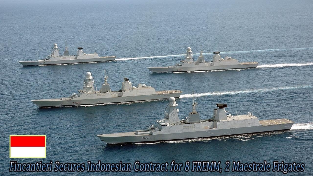 Fincantieri Secures Indonesian Contract for 8 FREMM, 2 Maestrale ...