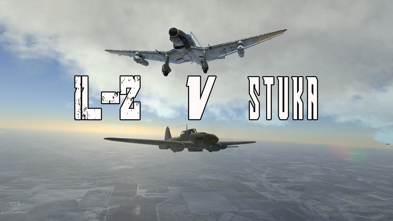 IL 2 v Stuka - IL-2-37/Ju-87 D-5 Stuka War Thunder Gameplay - YouTube