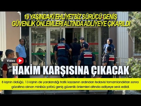 Hakim karşısına çıkacak