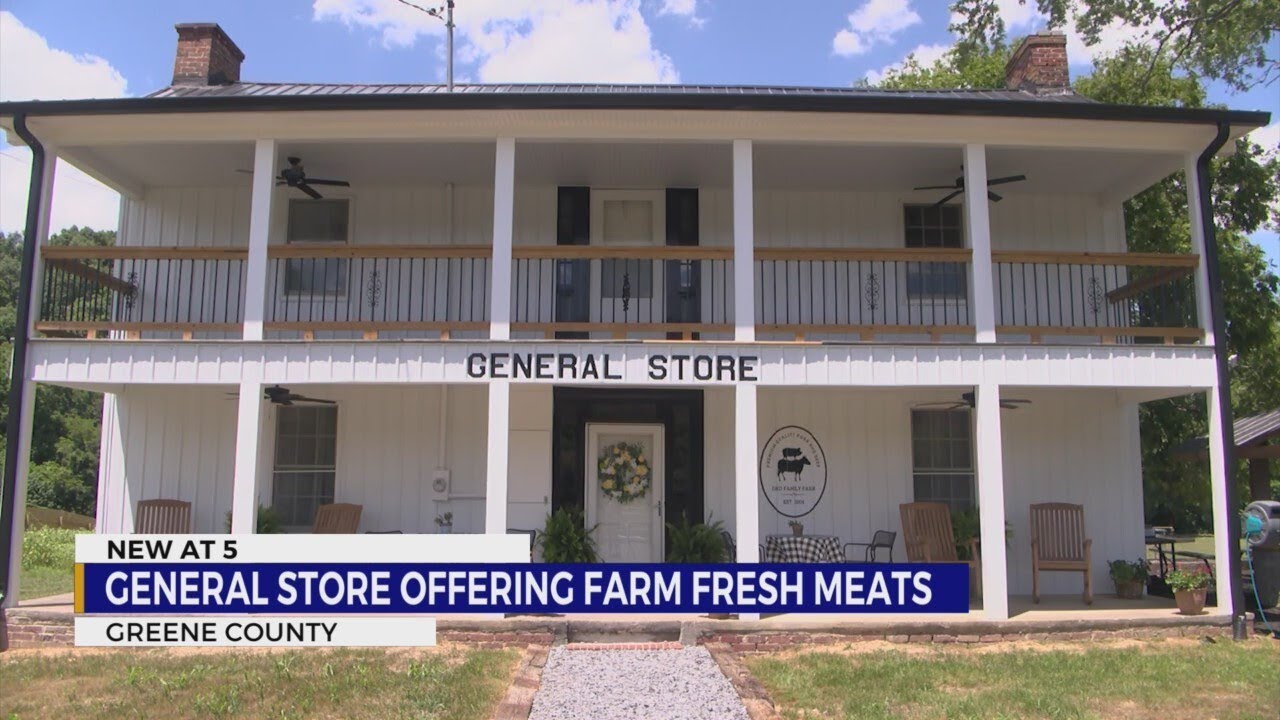New general store opens in Midway - sells all local products - YouTube