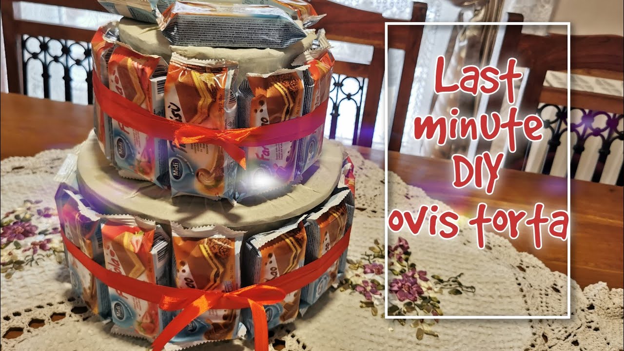 ⌛Last minute DIY ovis torta 🎂| nagyon egyszerű, nagyon gyors 😉 ...