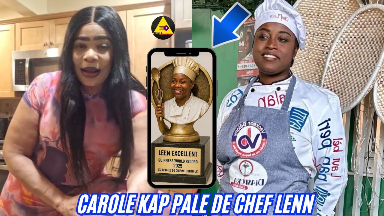 CAROLE BACK KAP VOYE CHEF LENN MONTE POU GWO TRAVAY SA LAP FE A - YouTube