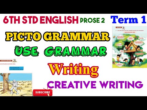 PICTOGRAMMAR Prose 2 | 6th Standard English Term 1| Use Grammar ...