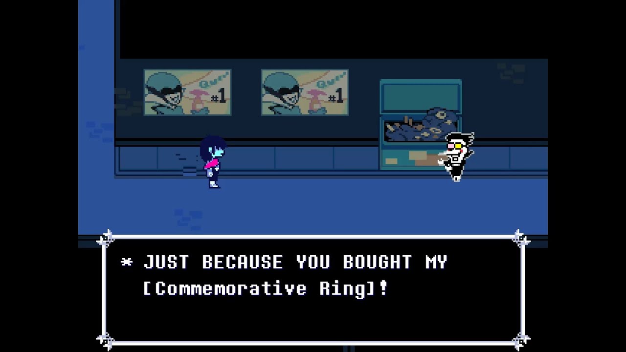 DELTARUNE Chapter 2 - Aborted Snowgrave Spamton - YouTube