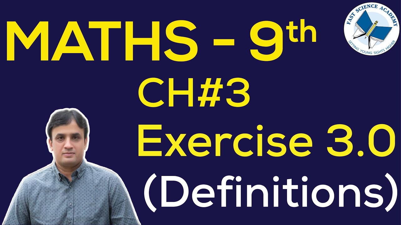maths-class-9-chapter-3-exercise-3-0-definitions-youtube