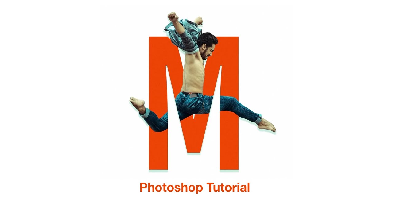 How to Create Letter Portrait . Photoshop Tutorial - YouTube