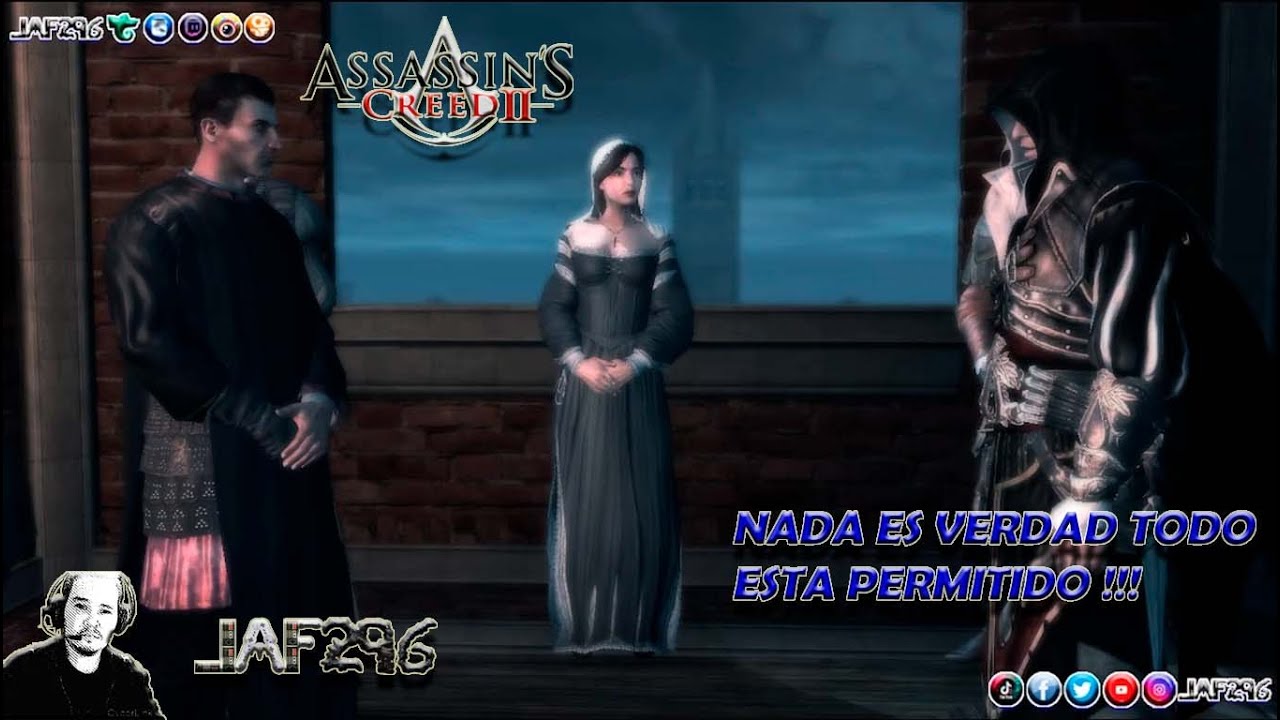 Assassins Creed II | Nada es verdad todo esta permitido !!! - YouTube