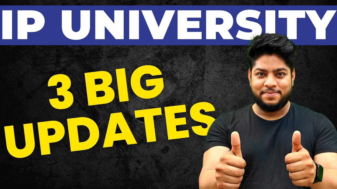 IP University 3 Latest Updates 🔥NLT IPU CET 2023 Online Counseling 🔥 ...