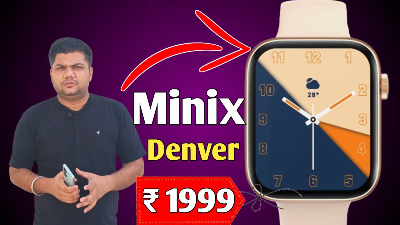 Minix Denver Calling Smartwatch - Bigger, Bolder, Smarter - YouTube