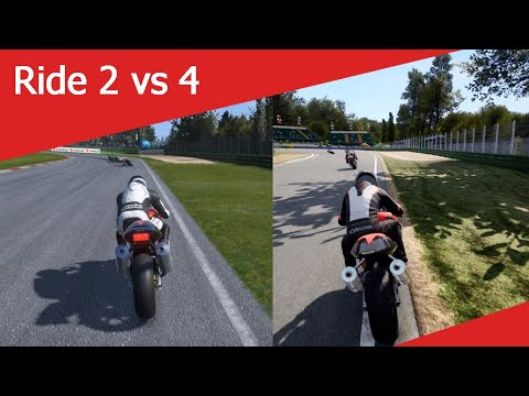 Ride 2 vs Ride 4 - 4 Years of development - YouTube
