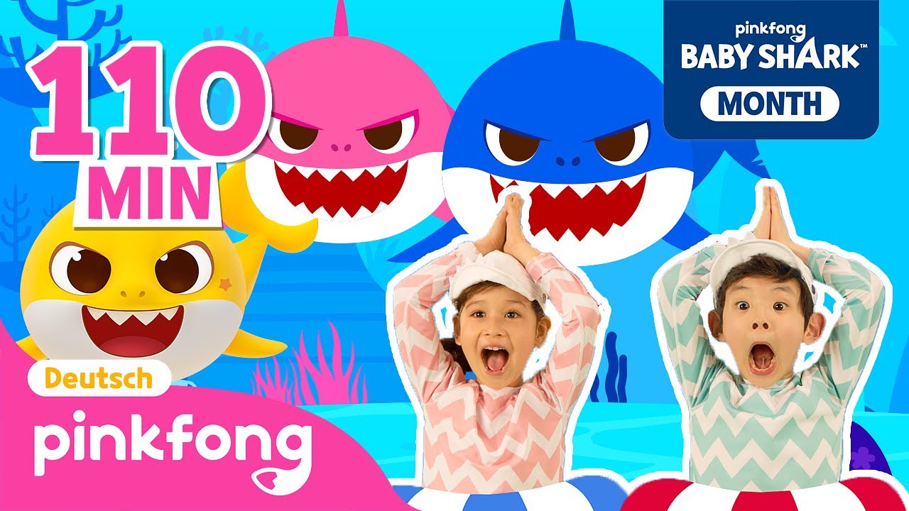 Spielen Sie mit dem Baby Hai | Verstecken | Baby Shark Deutsch ...