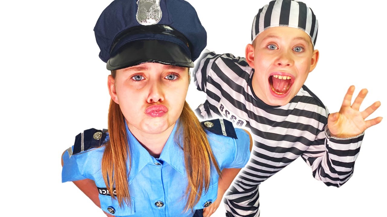 Max and Jesse funny childhood stories about the police - YouTube