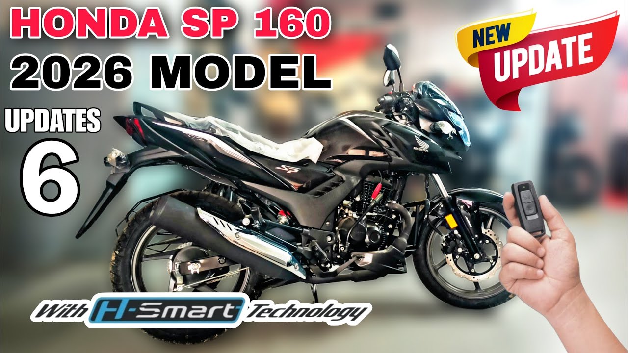 Honda Sp 160 New Model 2026 Ka Bada Update Kab Aayega - YouTube
