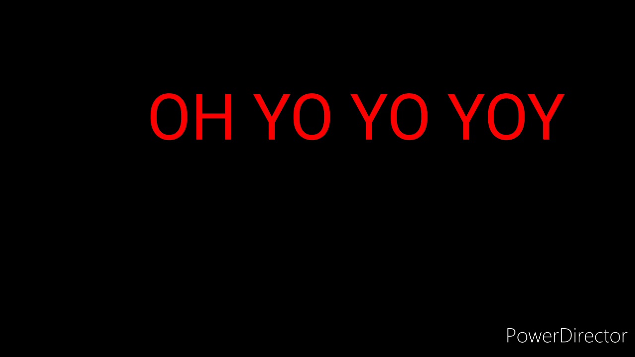 OH YO YO YOY - YouTube