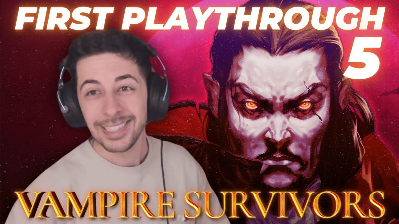 VAMPIRE SURVIVORS 💎 - TRYING A NEW MAP TONIGHT? (FIRST PLAYTHROUGH ...