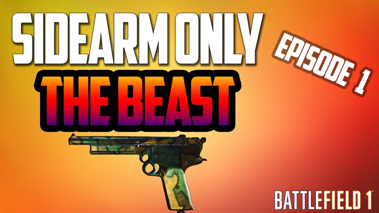 MARS "THE BEAST" AUTOMATIC | Battlefield 1 Pistol Gameplay - YouTube