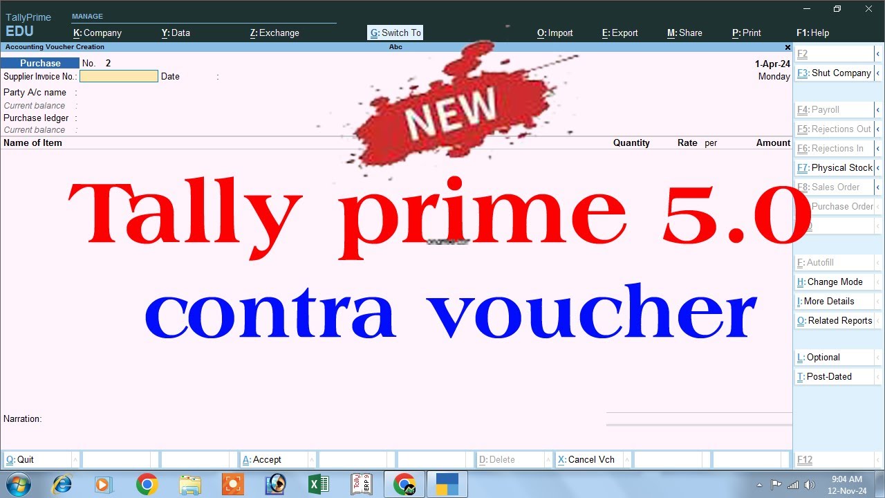 tally prime | tally prime full course | tally prime course | tally prime complete course - YouTube