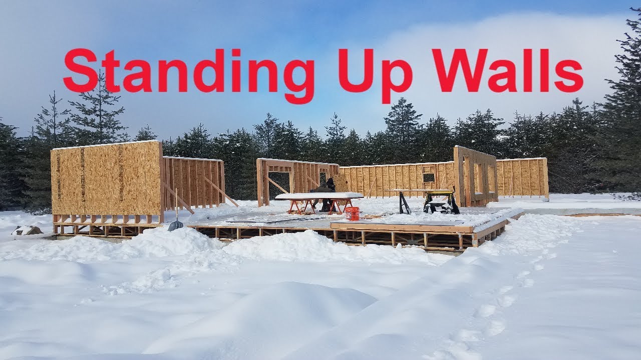 Standing Up Walls, Turning Lumber into a Beautiful Home - YouTube