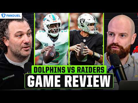 Raiders vs Dolphins FULL Review + Reactions