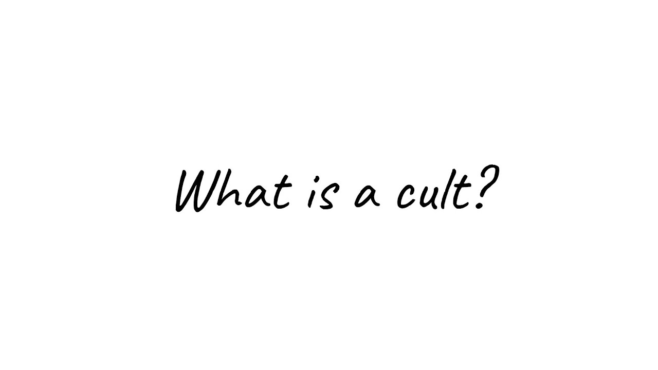 What is a cult? — Applying the BITE model - YouTube