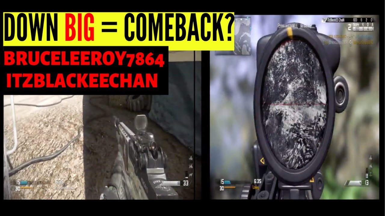 Call of Duty: Ghost Multiplayer GAMEPLAY 41- 8 (2 player split-screen ...