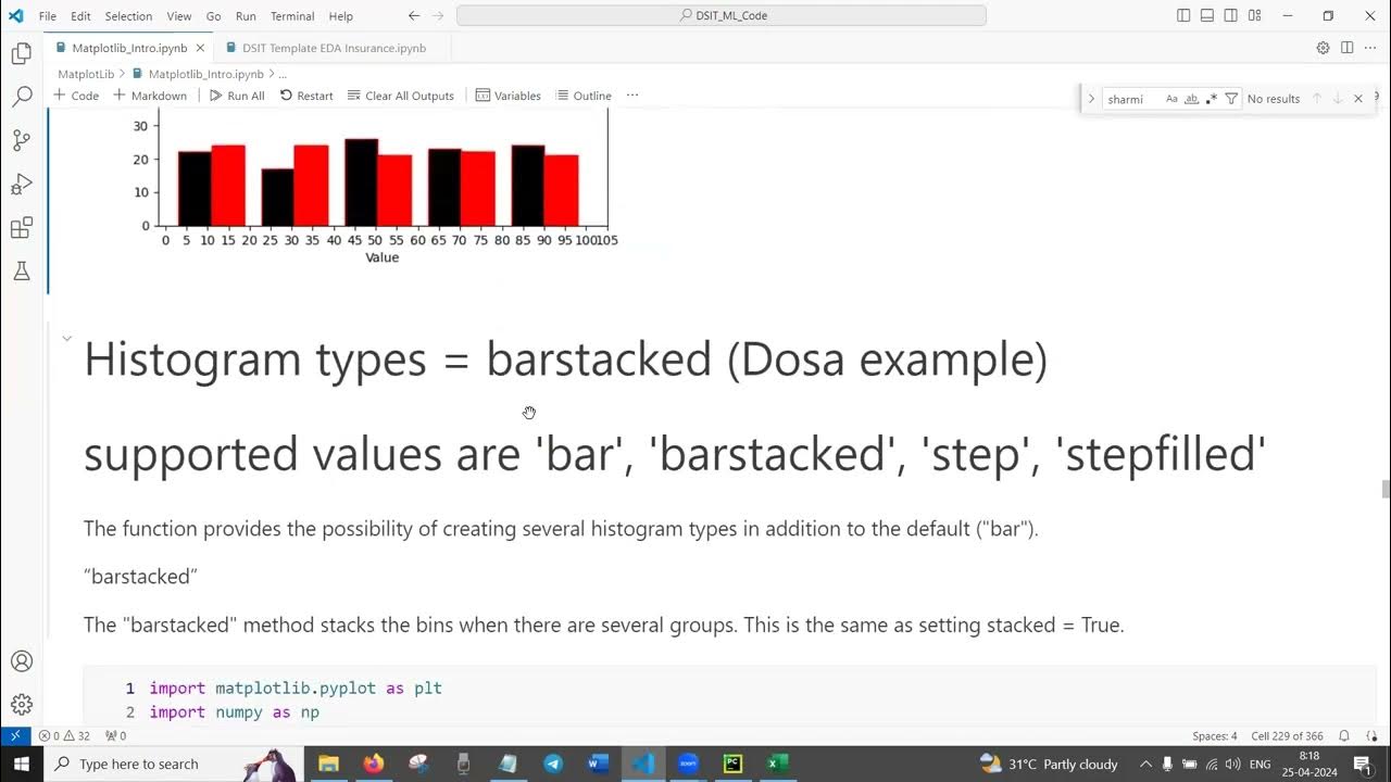 Day 10 - Data Analysis & Visualisation in Machine Learning - YouTube