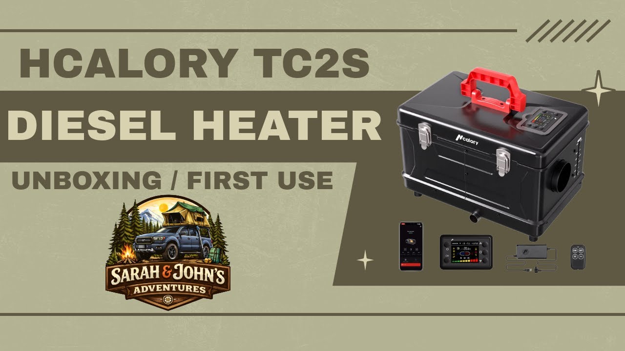 HCalory TC2S Diesel Heater (Unboxing / First Use) - YouTube