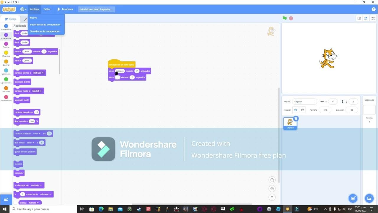 tutorial de como exportar un proyecto en scratch - YouTube