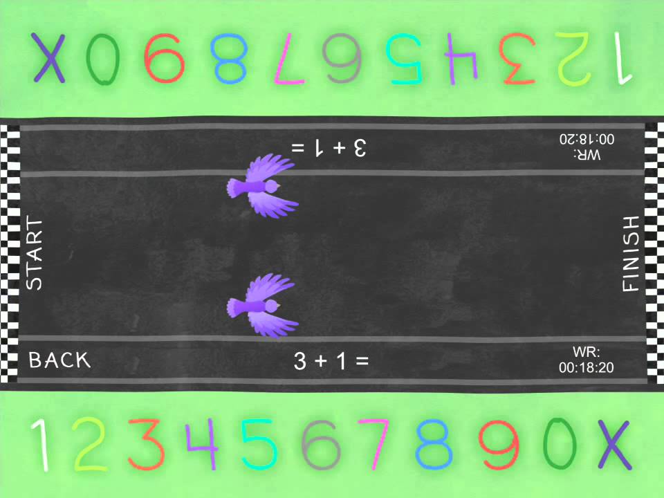 Animal Race : Learn to Count to 10 - iPad math app for kids - YouTube