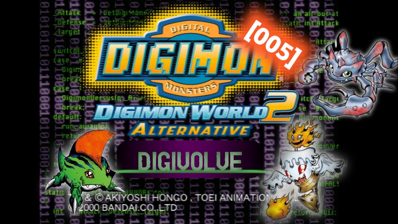 DIGIMON WORLD 2 ALTERNATIVE V6 : [005] trade Floramon & digivolve ...