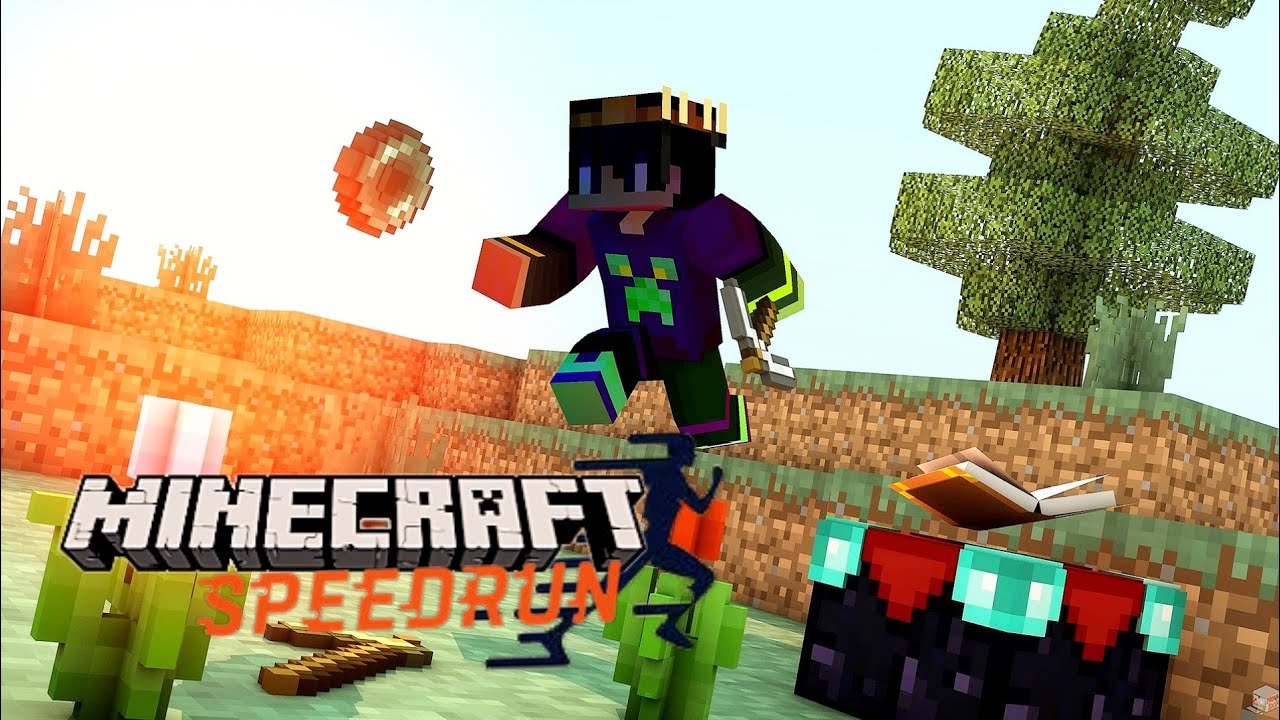 Minecraft speed run || Lazy is live #minecraft - YouTube