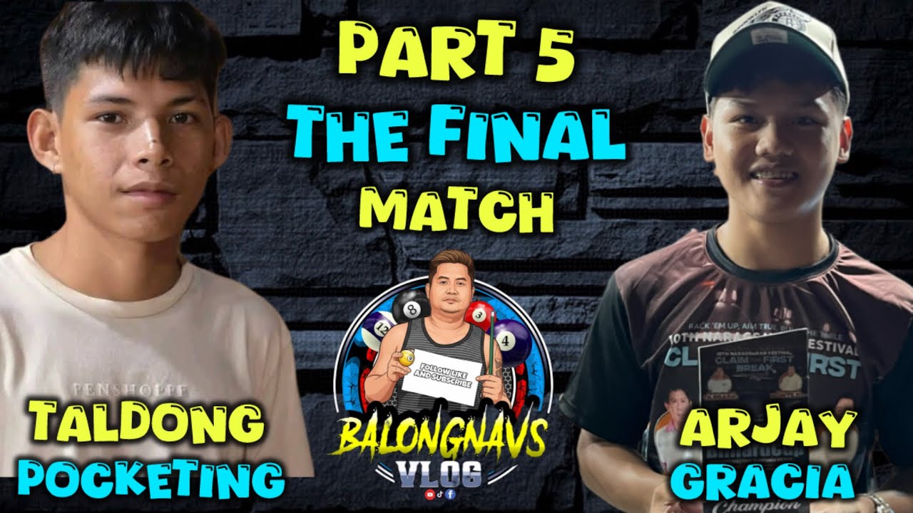 PART 5 ARJAY GRACIA 🆚 TALDONG POCEKTING - YouTube