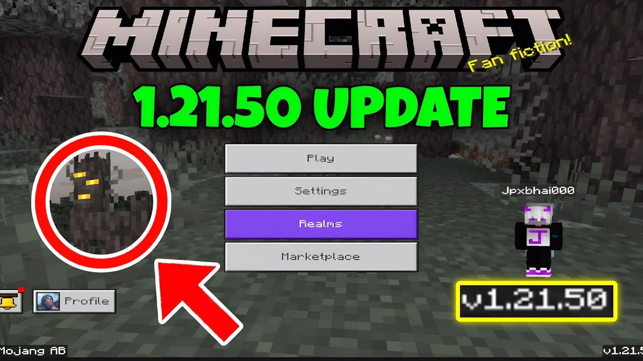 MINECRAFT POCKET EDITION NEW UPDATE 1.21.50 🤑 || MCPE NEW UPDATE RELEASE DATE..? - YouTube